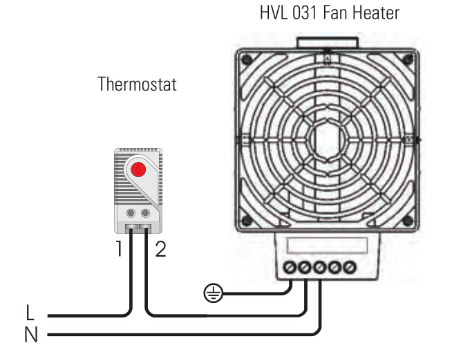 Fan Heater HV 031 HVL 031 - Buy Fan Heater HV 031 HVL 031 Product on China Thermostat,Heater ...
