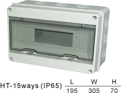 China HT-15Ways Distribution box, HT distribution box, distribution box ...