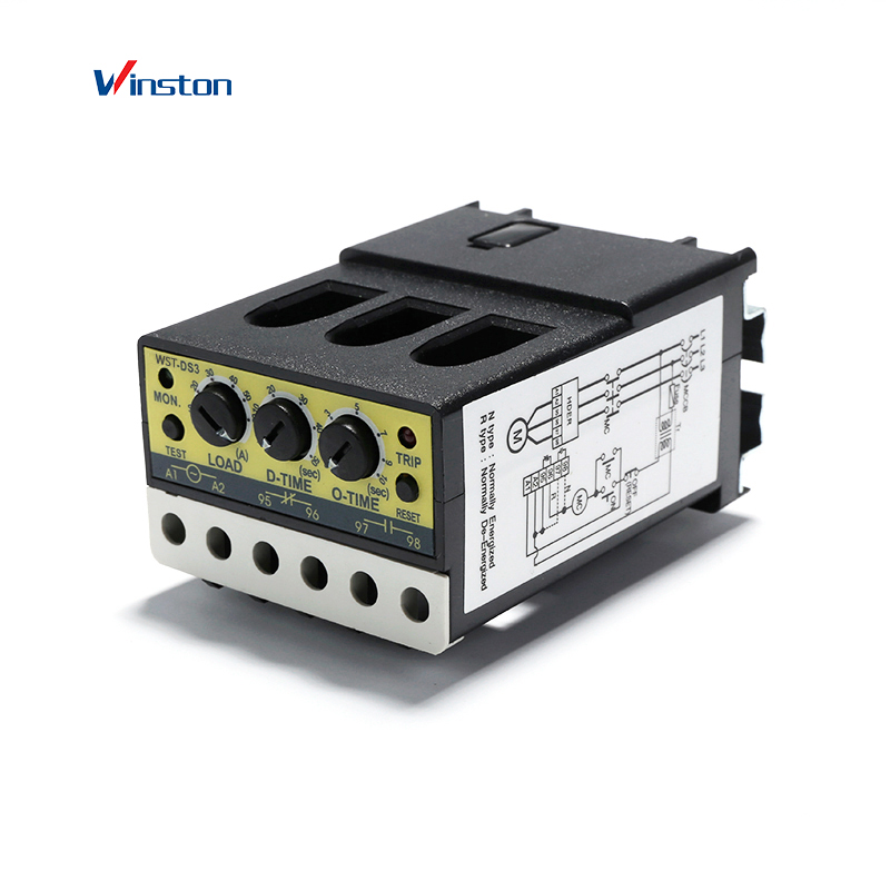 Winston WST-DS3 Current Relay Motor Protector Electronic Overcurrent ...