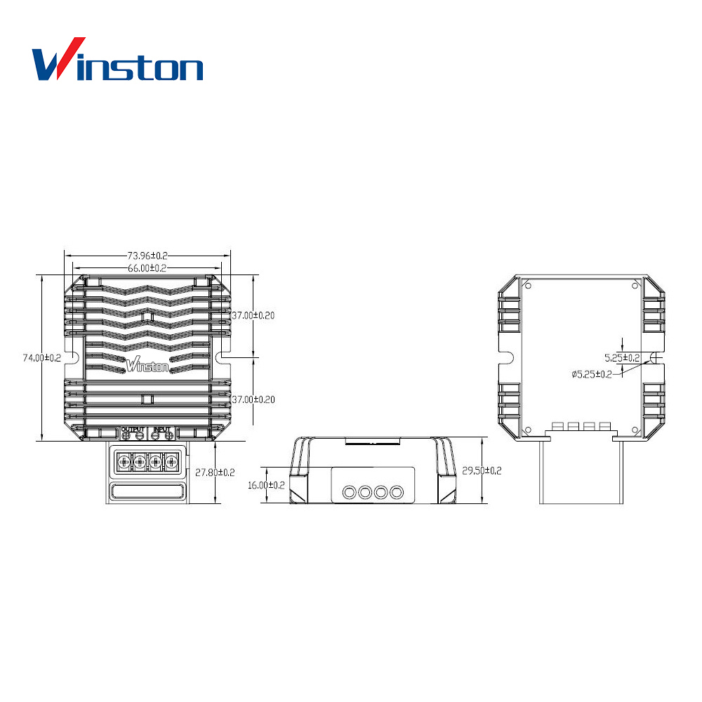 24V 48V to 24V 5A 120W Isolated DC-DC Converter Power Module - Buy ...