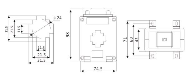 MSQ -30 Series electrical current transformers - Buy current ...