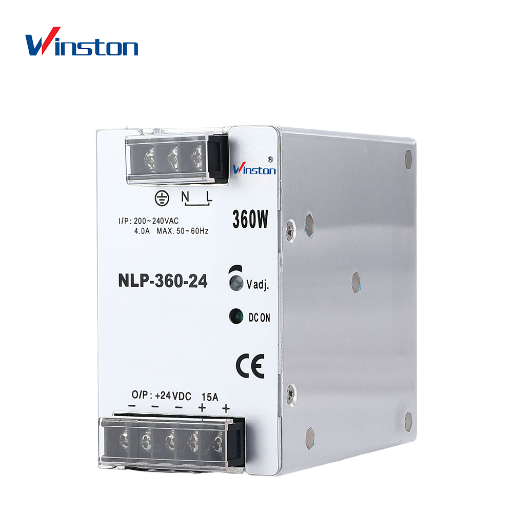 NLP-360 360W 24V 15A Intelligent Led DC SMPS - Buy smps power supply 24v, 24vdc din rail smps ...