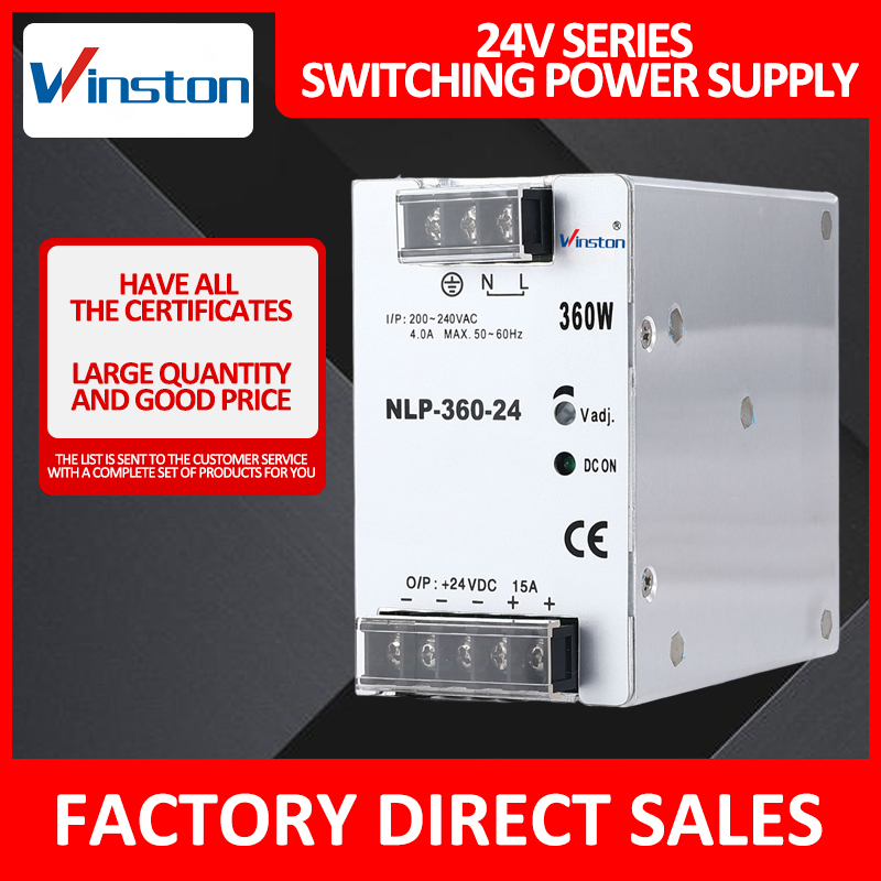 NLP-360 360W 24V 15A Intelligent Led DC SMPS - Buy smps power supply ...