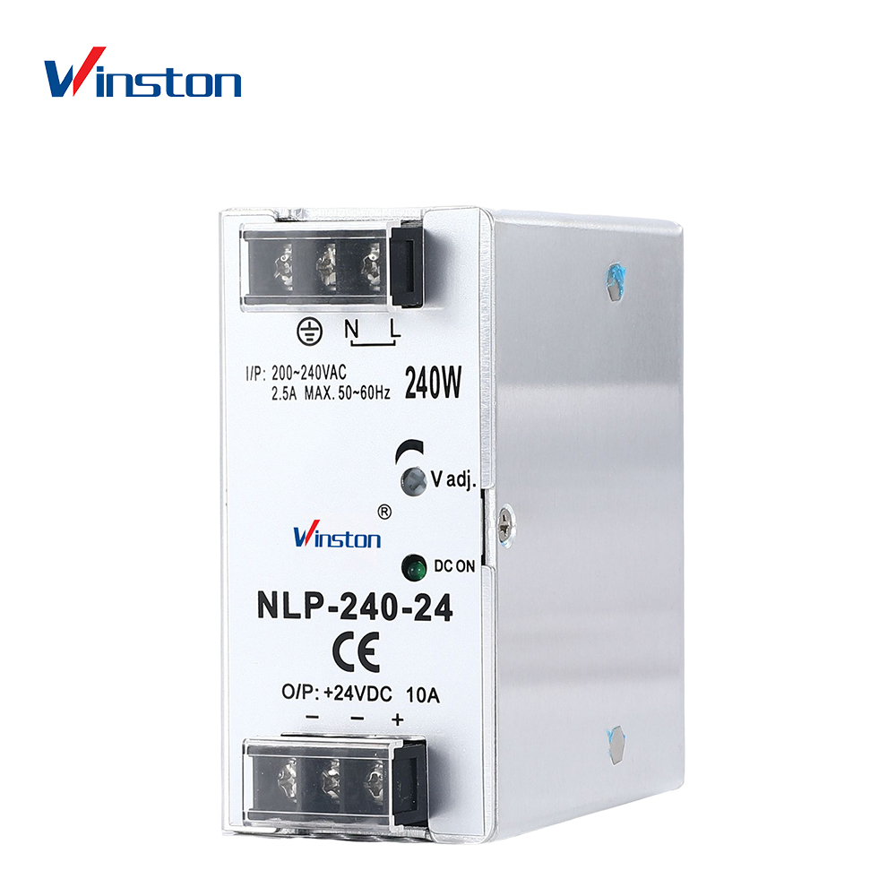 NLP-240 240W 12V 24V 10A 16.6A Intelligent Din Rail SMPS - Buy 24v 10a ...