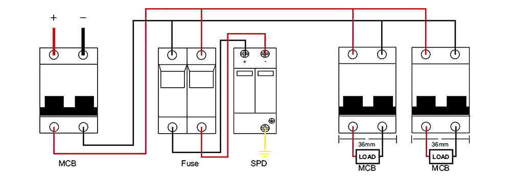 Winston 20KA 40KA 2P 500V surge arrester protective device DPS SPD ...