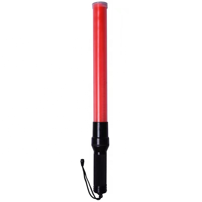 Red LED Always Bright Traffic Baton Strobe Baton Can Prevent Raindrop ...