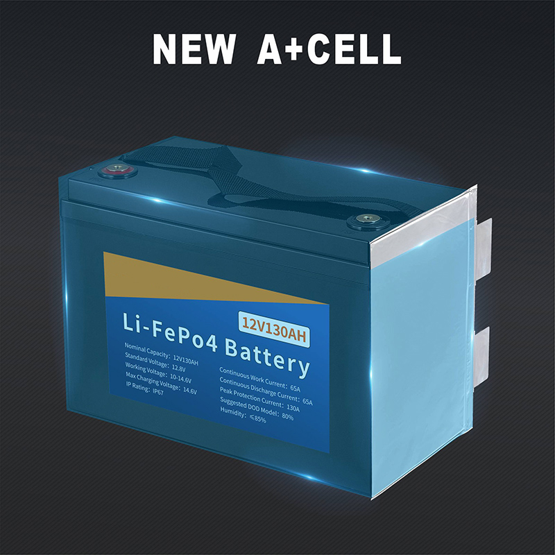 12V 130AH 1.66KWH LiFePO4 Li-Ion Storage Lithium Ion Battery - Buy ...