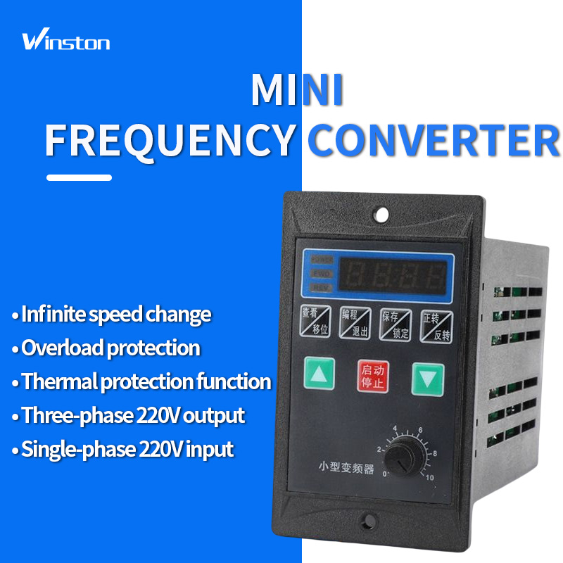Winston MCU inside Digital Technology MINI Variable Frequency Driver ...