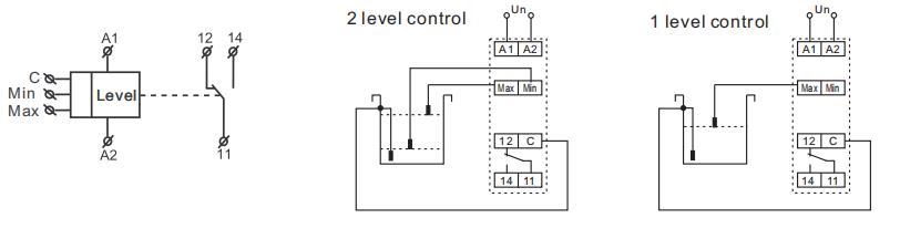 Winston RL8-02 AC/DC 24-240V 2VA Level control relay - Buy relay, Level ...